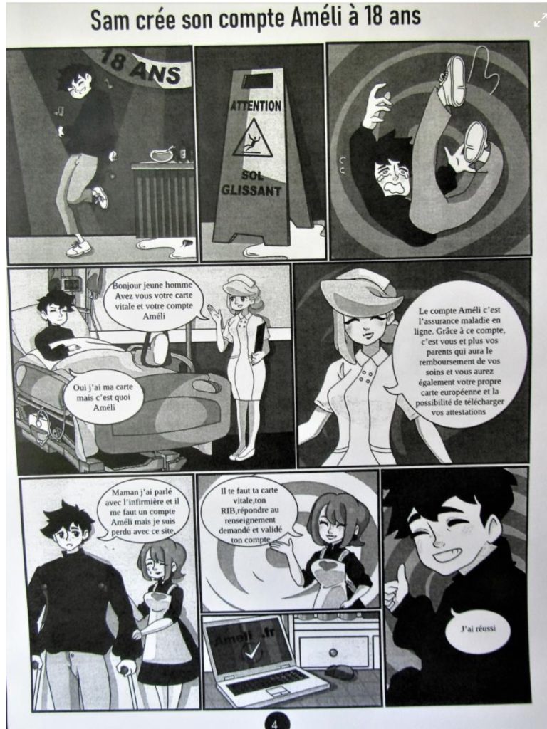 «Sam et sa phobie administrative» une BD pour que les jeunes n’aient ...